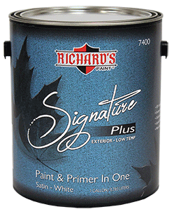 Signature Plus Exterior Paint & Primer In One - Richard's Paint